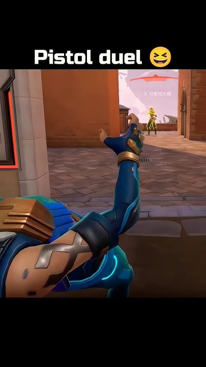 Raze vs neon cowboy 🤠 pistol duel #valorant #valorantclips - YouTube