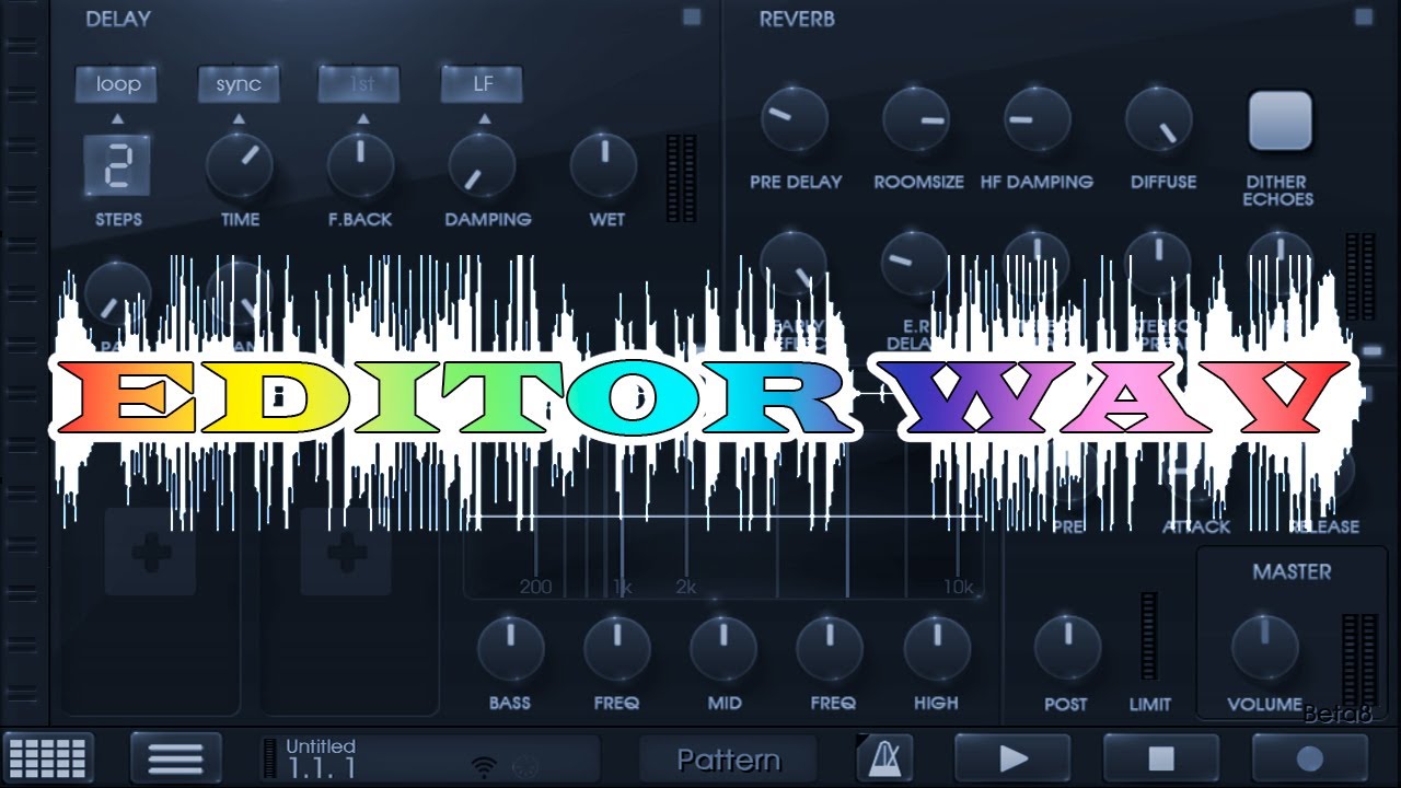 Como usar WAV EDITOR de CAUSTIC 3 (es el mismo menu dentro de cualquier sampler 🎹) - YouTube