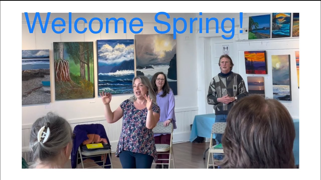 Welcome Spring! by Sylvia Humble. Community song circle, round singing ...