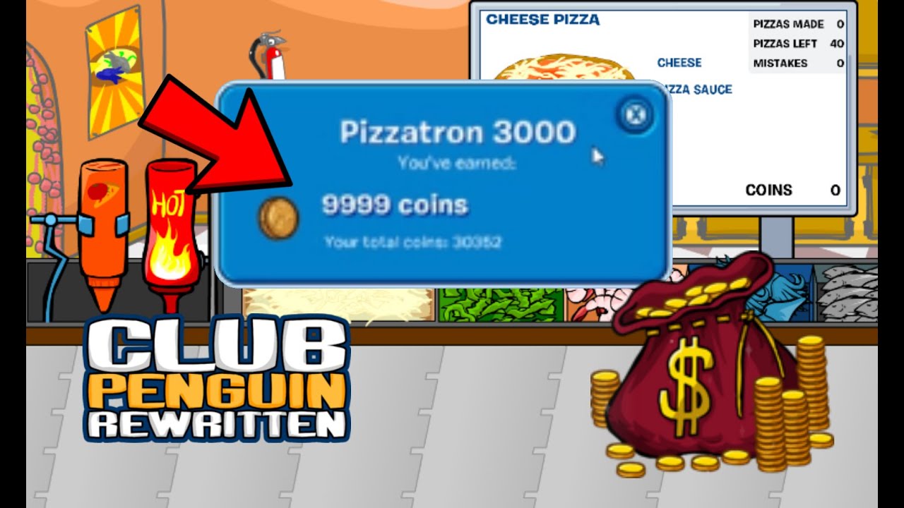 *NEW* INFINITE COIN GLITCH ON CLUB PENGUIN REWRITTEN! (2022) - YouTube
