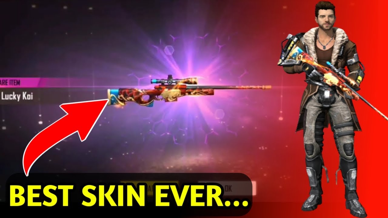 How To Get AWM Permanent Gun Skin In Free Fire || New Weapon Royal In ...