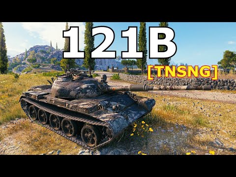 World of Tanks 121B - 6 Kills 9,8K Damage - YouTube
