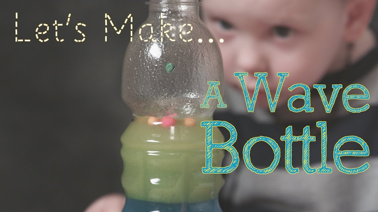 Toddler Sensory Play- Let's Make A Wave Bottle, Will Kenny! - YouTube
