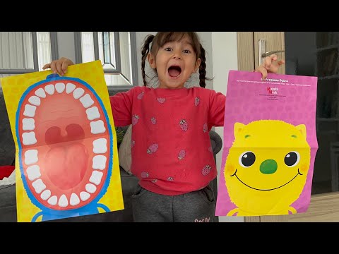 ‼️ECREN İLE DİŞ FIRÇALAMA OYUNU/ DOKTORCULUK OYNADIK ‼️