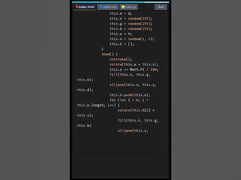 Learn HTML 5 Canvas With Animation | HTML5 Canvas Tutorials #shorts #coding #JavaScript - YouTube