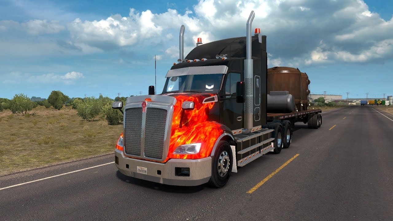 [ATS Mod] Kenworth T610 v1.5 | American Truck Simulator 1.31 - YouTube