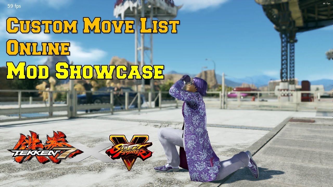 Playing with a Custom Move Set in Tekken - YouTube