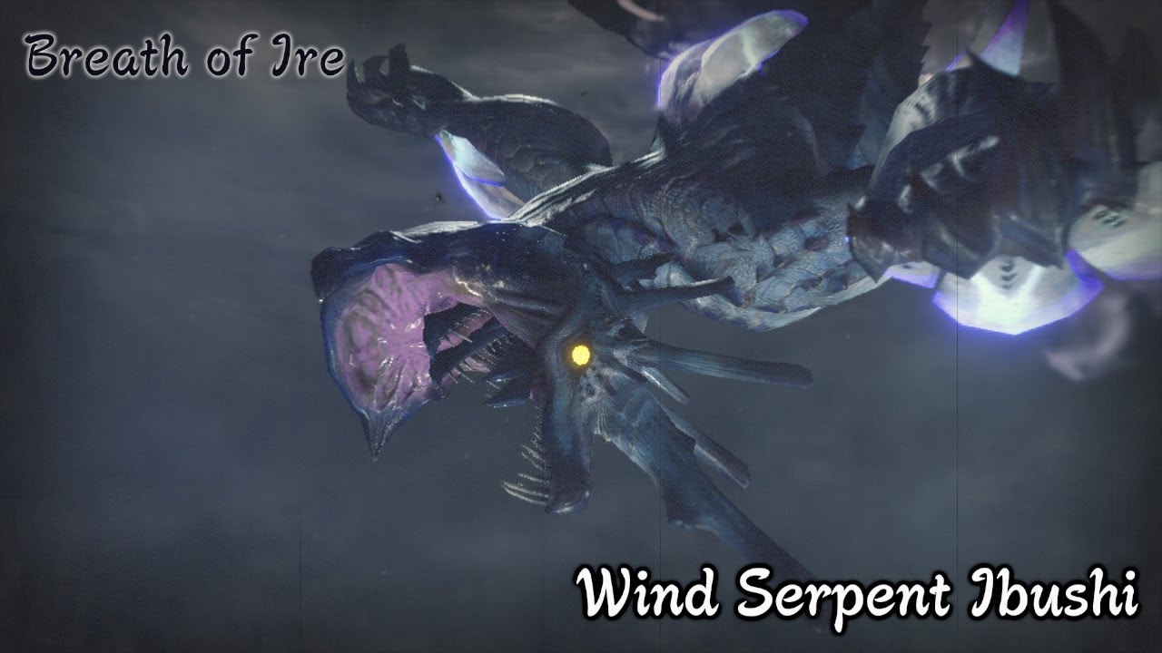 Monster Hunter Rise #89 - Serpent God of Wind, Breath of Ire Wind ...