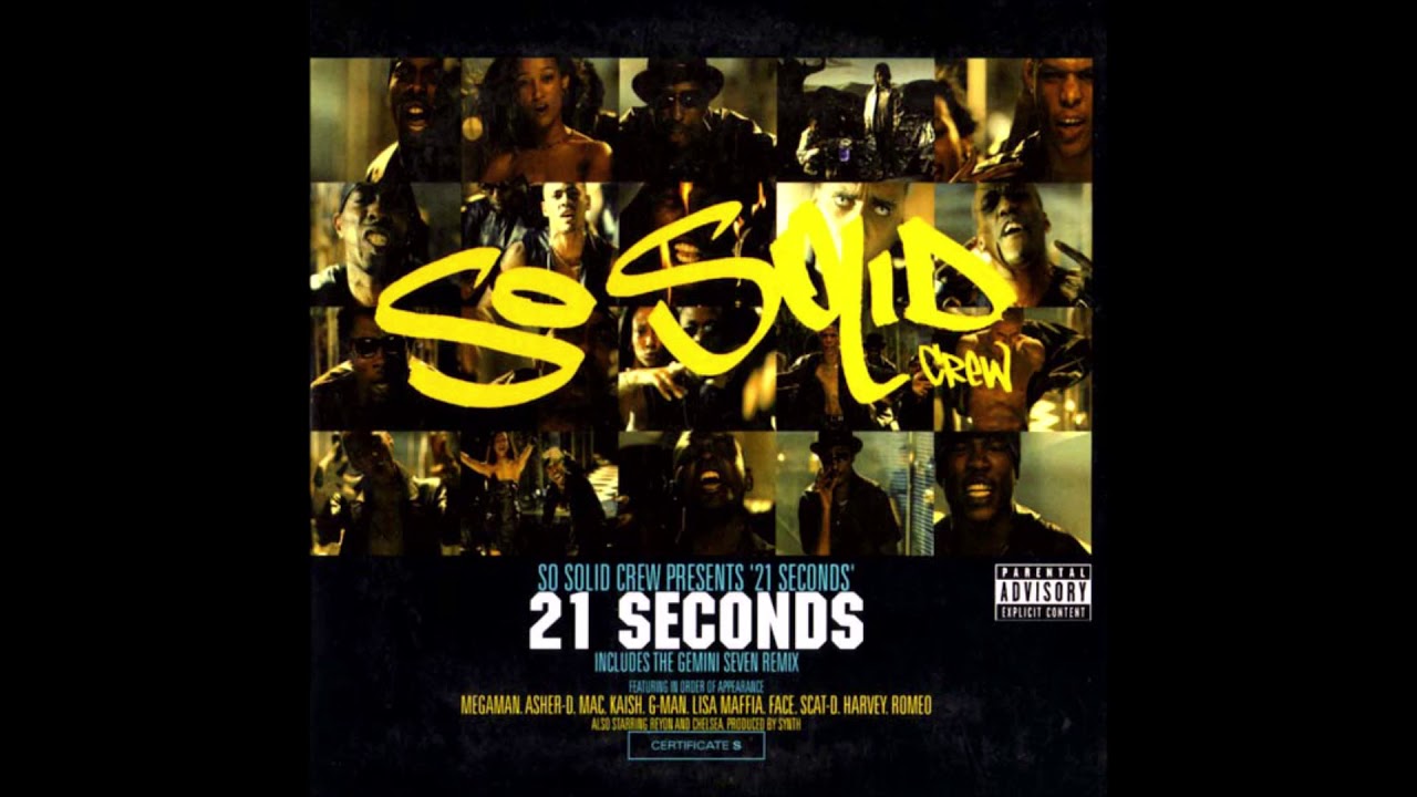 So Solid Crew - 21 Seconds - YouTube