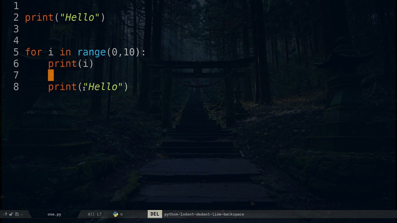 GNU/Emacs Aggressive indent Undo-tree & Beacon - YouTube