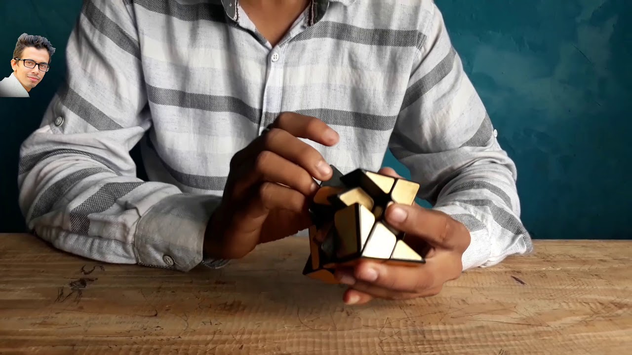 How to solve a windmill mirror rubic cube in nepali windmirror - YouTube