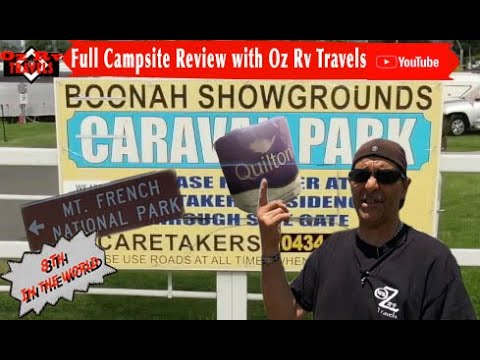 CHEAP CAMPING @ BOONAH Showgrounds QUEENSLAND - YouTube