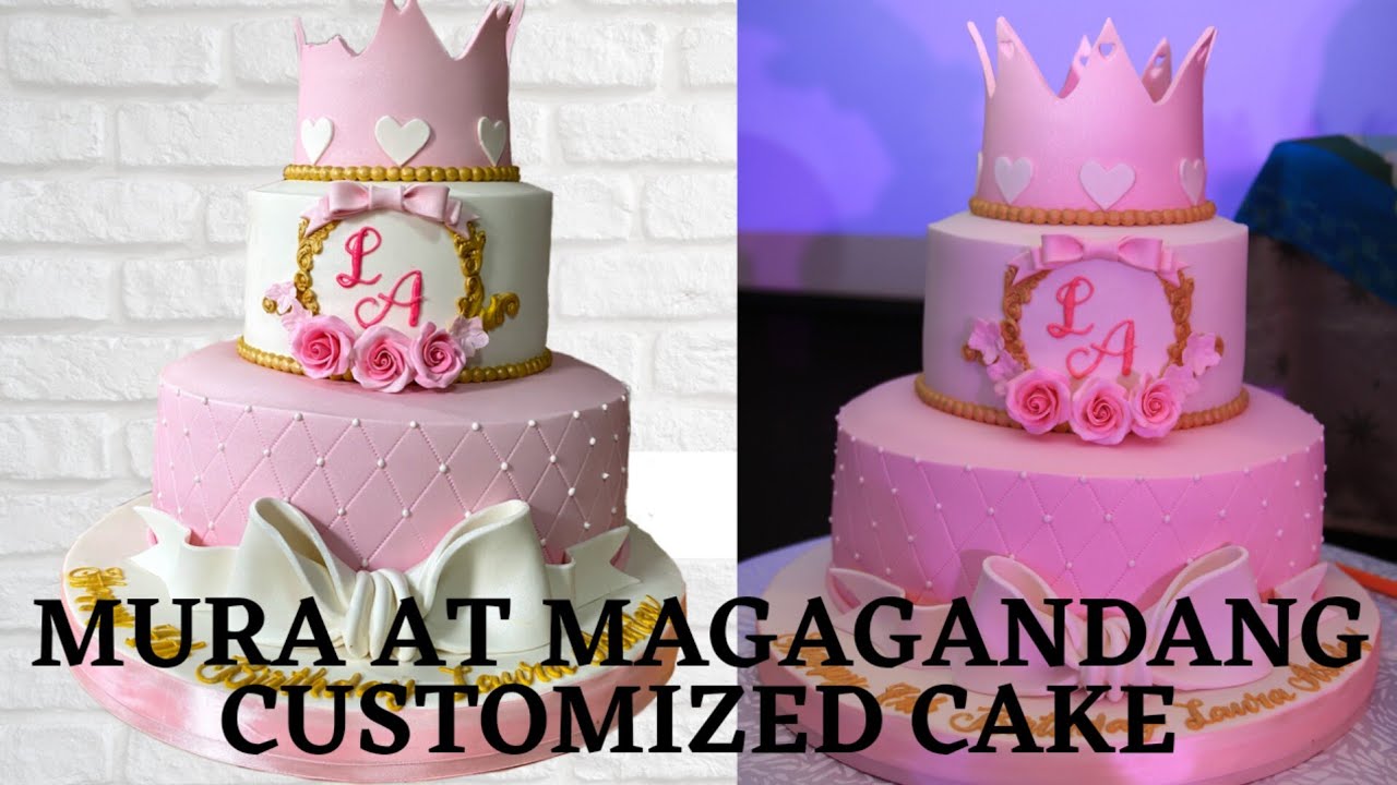 MASARAP AT MURANG CUSTOMIZED CAKES | HEARTS AND BELLS #cake #trend # ...