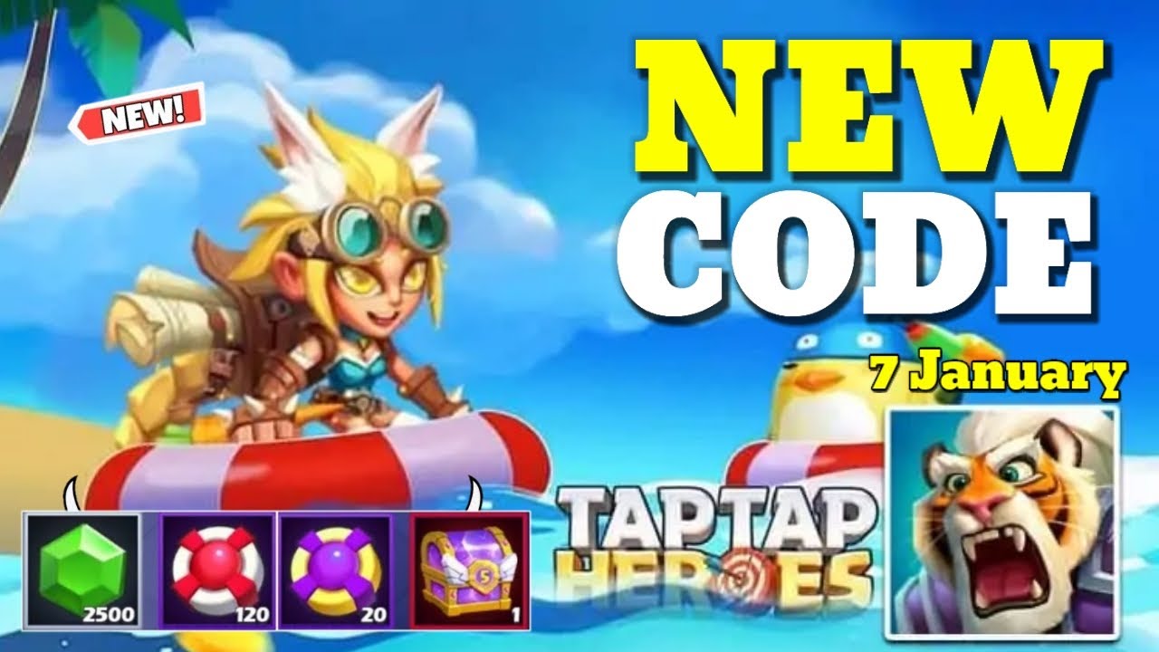 *NEW* TAP TAP HEROES GIFT CODE JANUARY 2024 || TAP TAP HEROES CODES ...