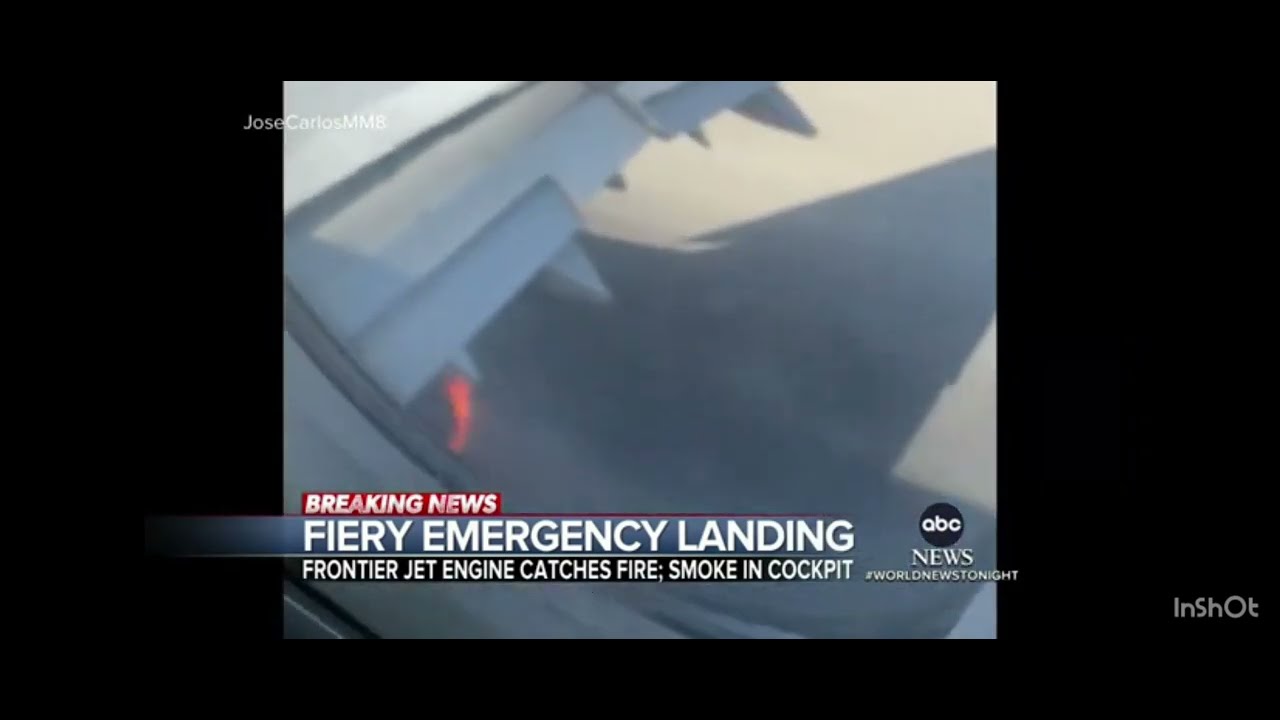 Frontier Airlines Flight 1326 - Footage 2 - YouTube