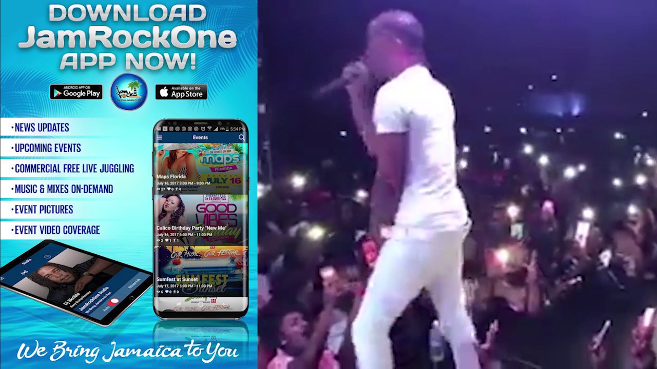 Dexta Daps Female Fans Went Wild At His Concert - YouTube
