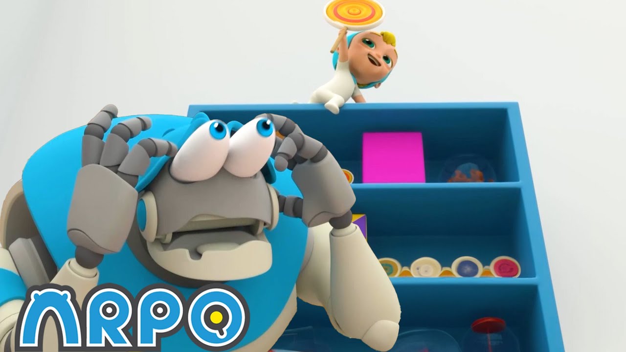 The Great Baby Candy CHASE!!! | | ARPO | Educational Kids Videos ...