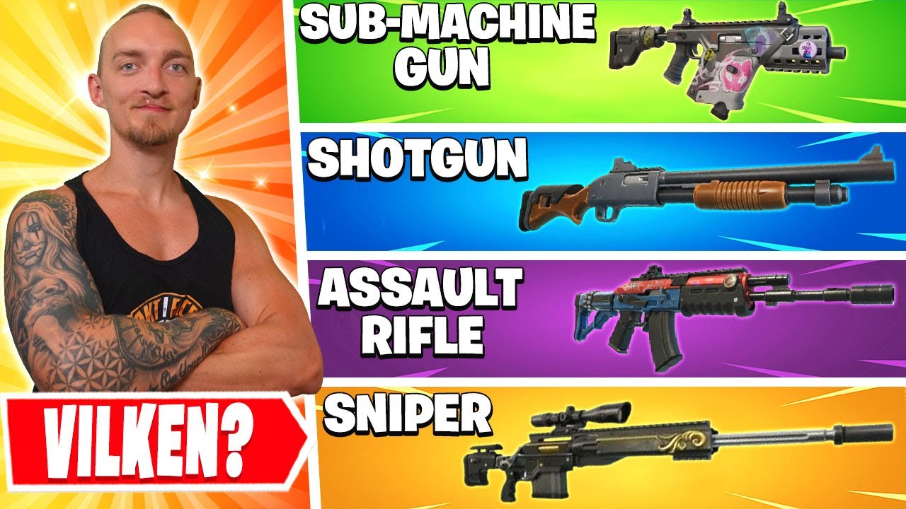 VILKET VAPEN ÄR BÄST I FORTNITE CHAPTER 5 - YouTube