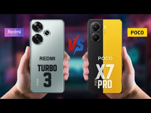 Redmi Turbo 3 vs Poco X7 Pro