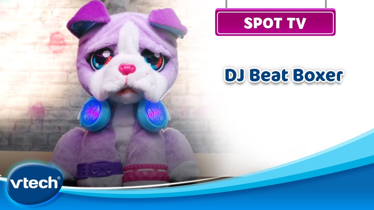 DJ Beat Boxer - Peluche interactive pour mixer et faire du BeatBox, dès ...