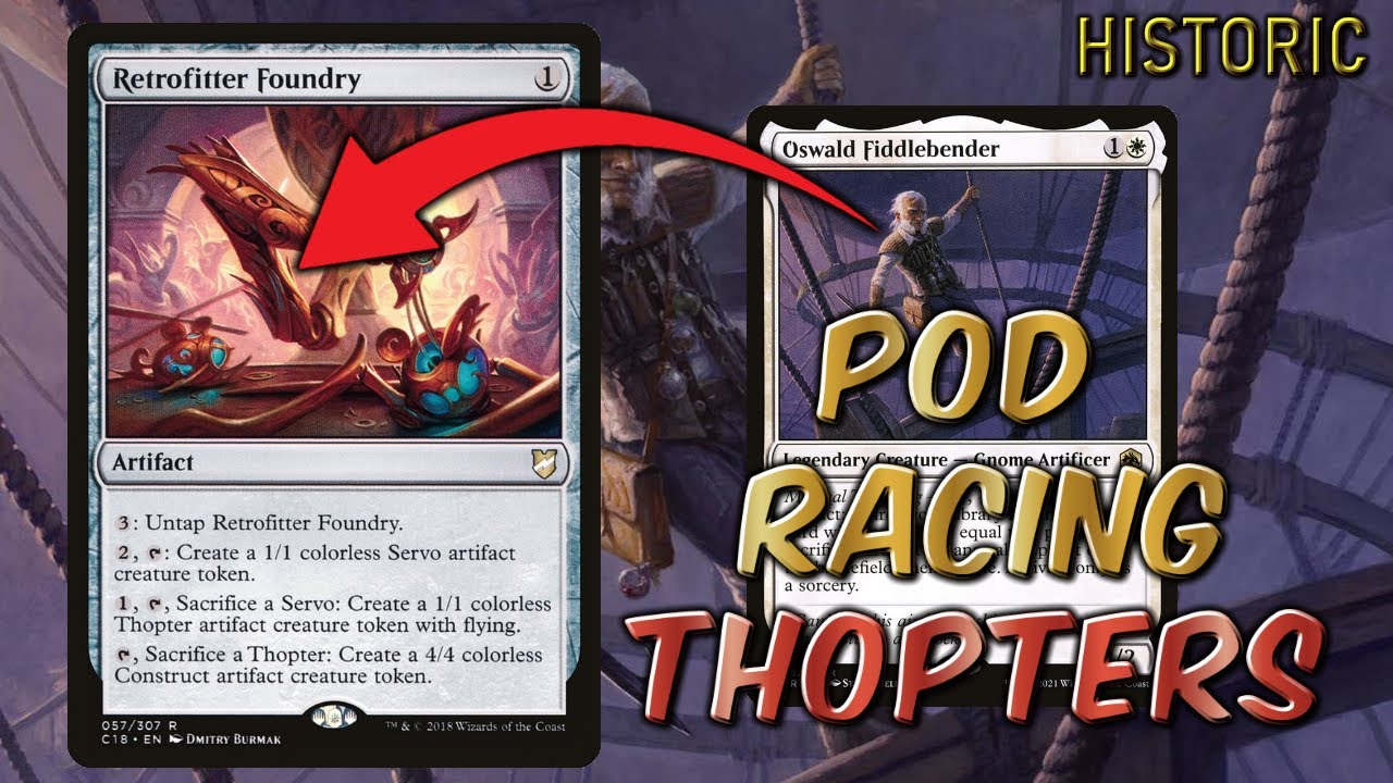 Fiddlebender "Affinity" Artifact - Pod Racing Thopters | Historic BO1 ...