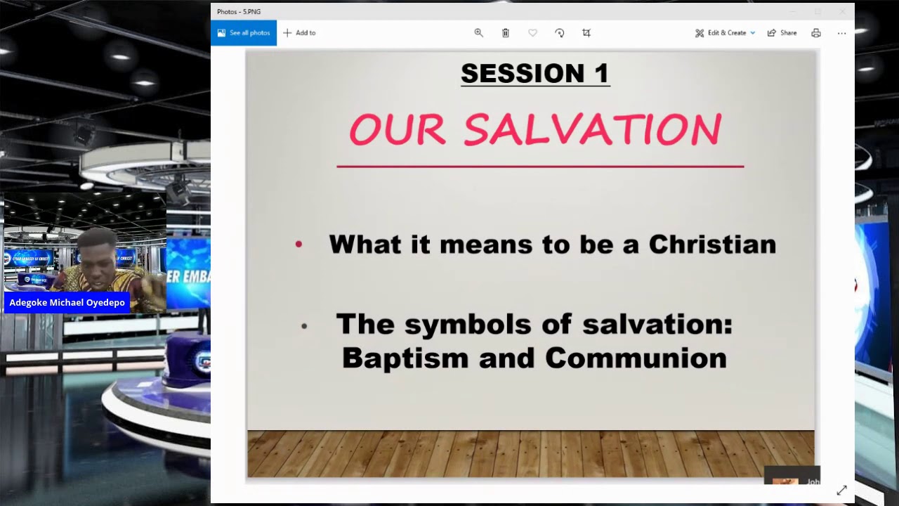 The Salvation class 101 - YouTube