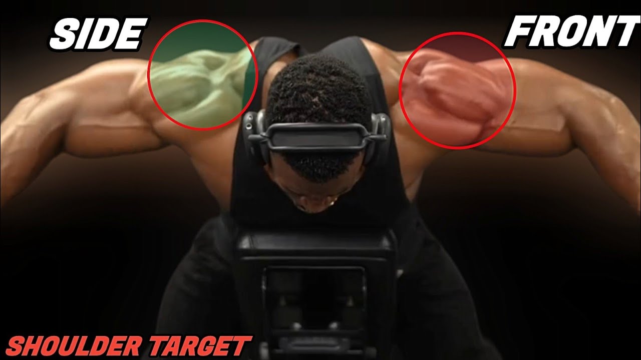 Best Shoulder Exercises To Build Big Shoulder Deltoid Muscle | Shoulder ...