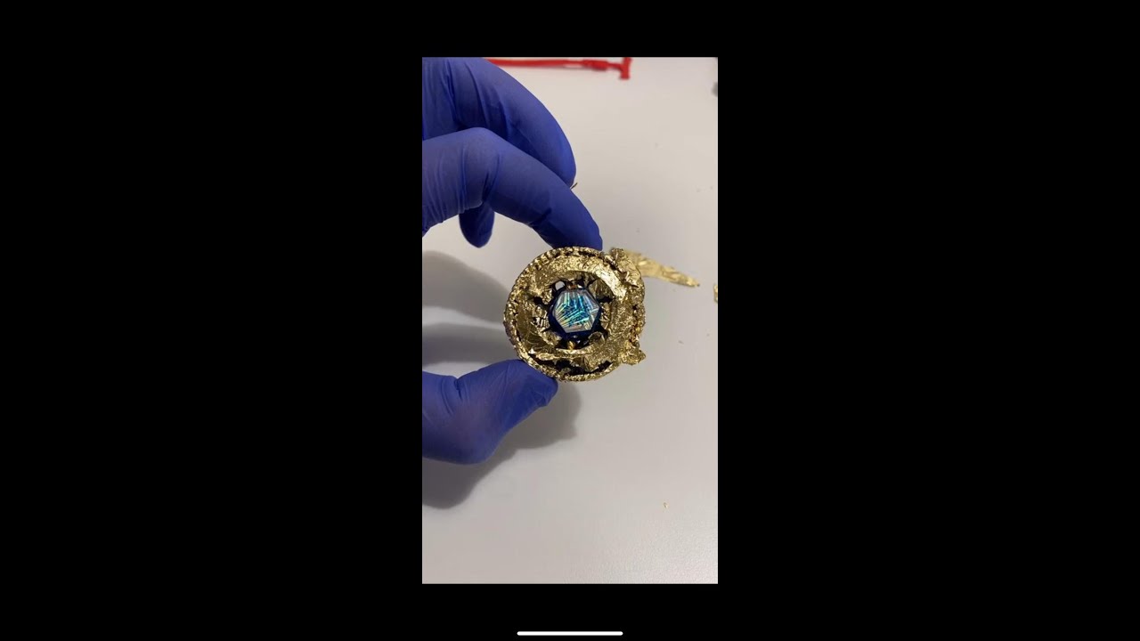 Most Expensive 24K Gold Beyblade - YouTube