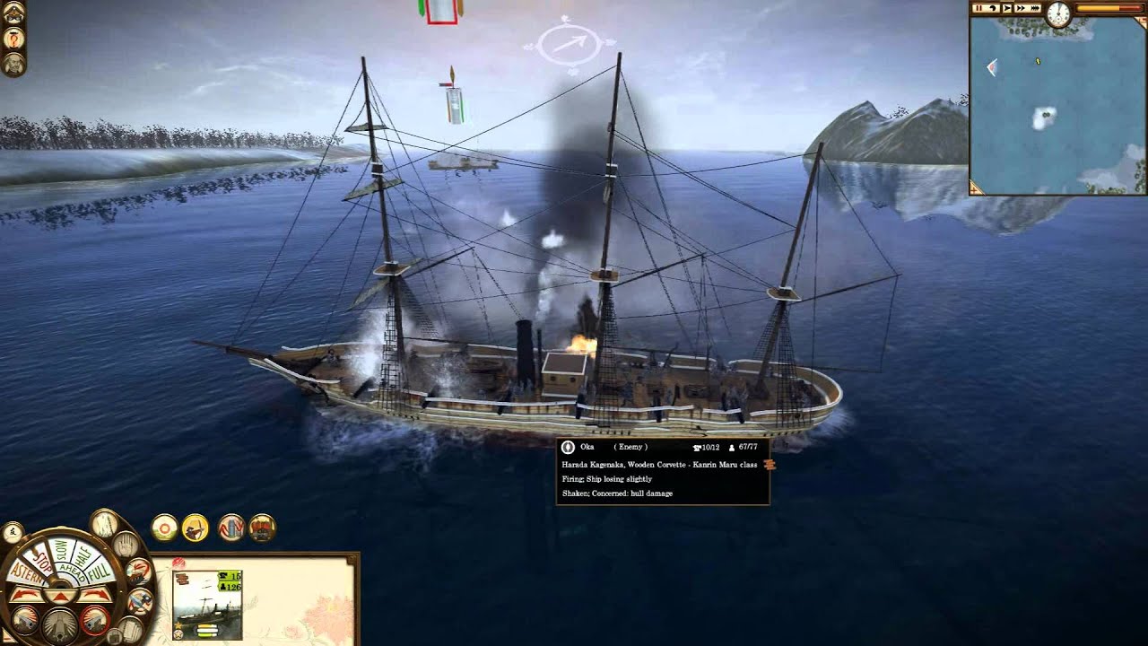 [Shogun 2] Ship blowing up in Fall of the Samurai DLC - YouTube