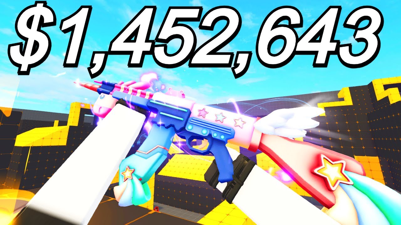 I Spent $1,452,643 to Have the BEST Rifle Loadout in Roblox Hypershot ...