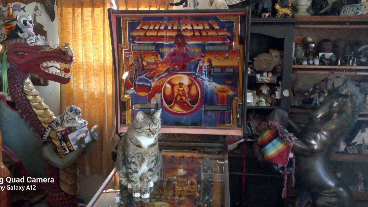 BALLY MIDWAY "GOLD BALL" PINBALL MACHINE APRIL 17, 2023. - YouTube