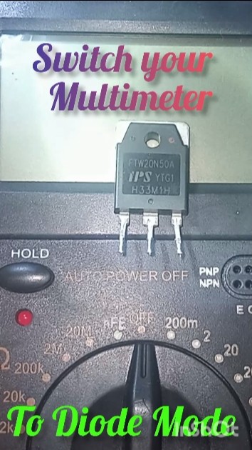 How to test a MOSFET transistor using a Multimeter - YouTube