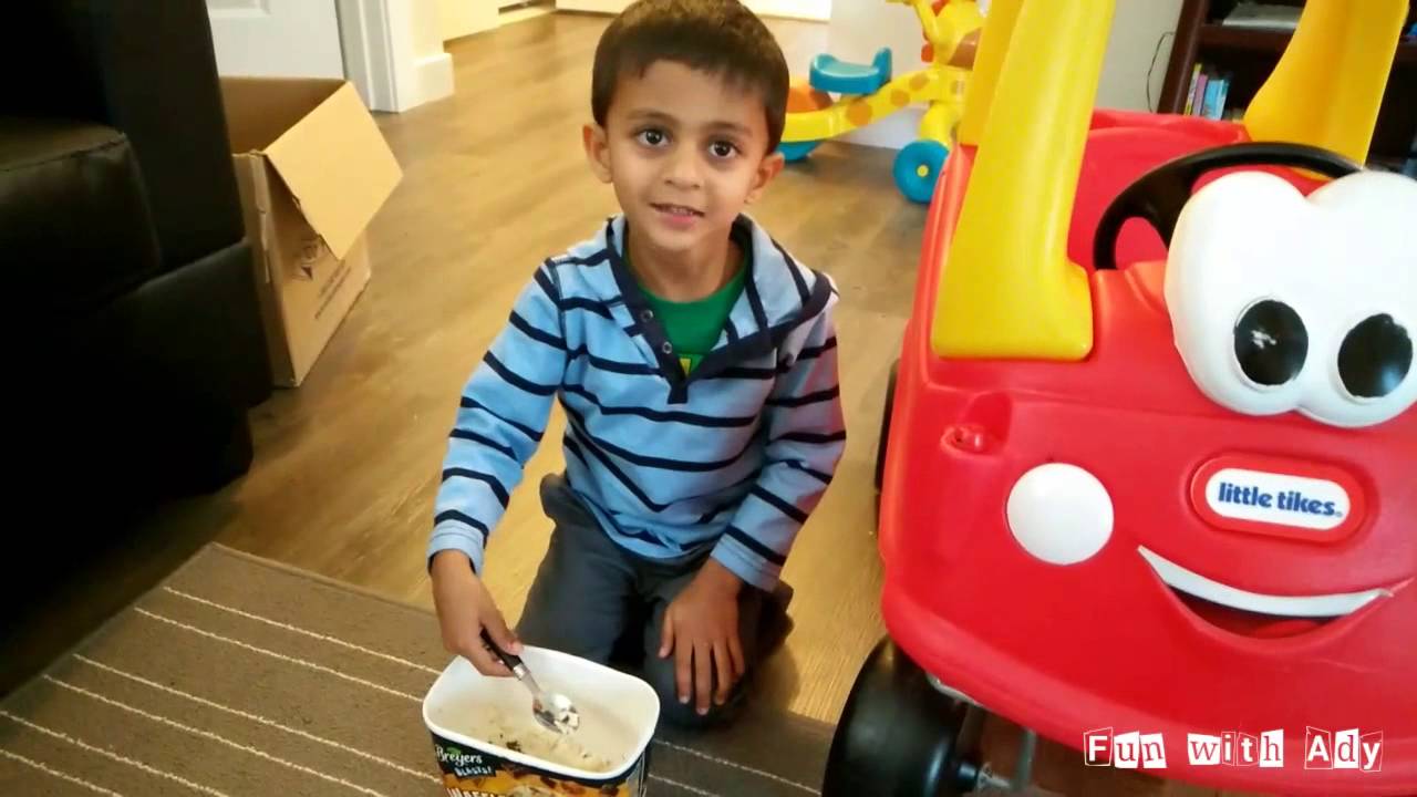 JOHNNY JOHNNY YES PAPA NEW! eating SUGAR,ICE CREAM and CHOCOLATE Ady ...