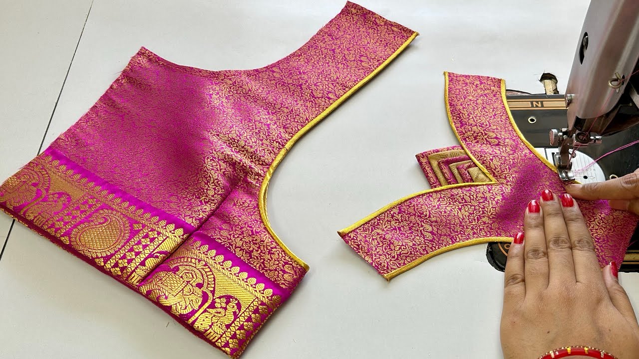 Blouse Designs || Model Blouse Neck Design || Cutting And Stitching ...