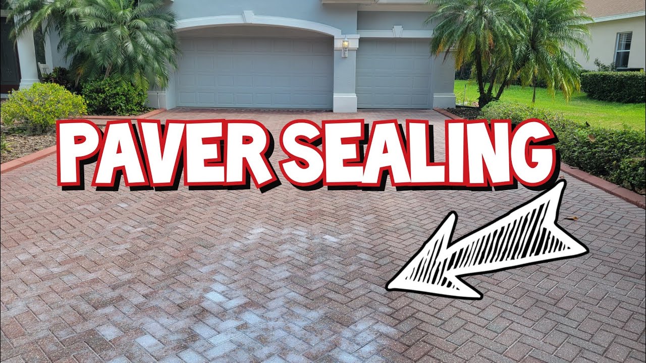 Learn How To Seal Pavers #PaverSealing #Sealing #PaverSealer - YouTube