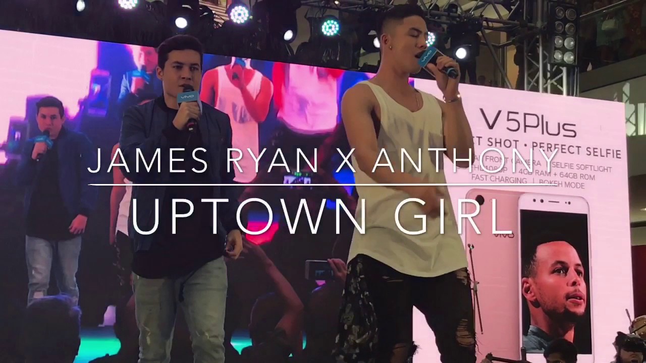James Ryan Cesena and Anthony Labrusca sing Uptown Girl - YouTube