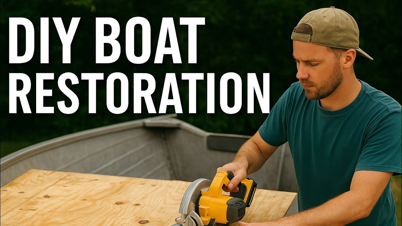 DIY Bass Boat Restoration - YouTube