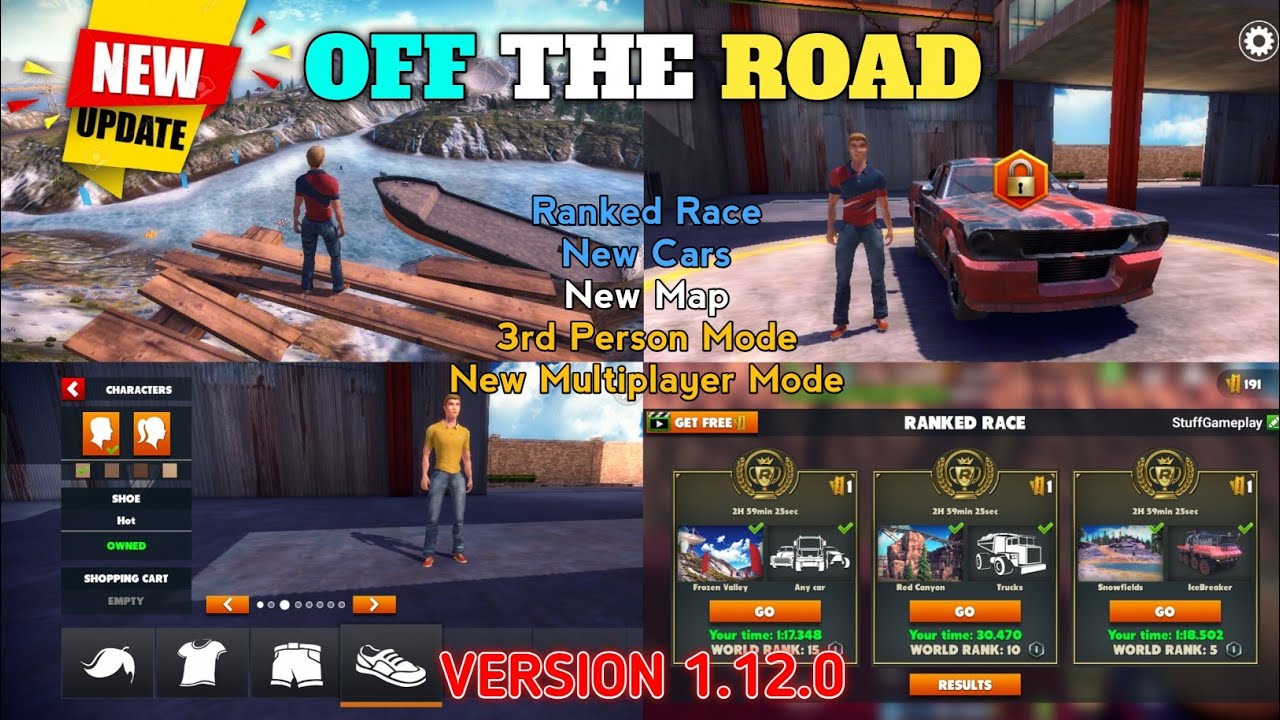 Off The Road New Beta Update [Reupload] | New Cars, New Map ...