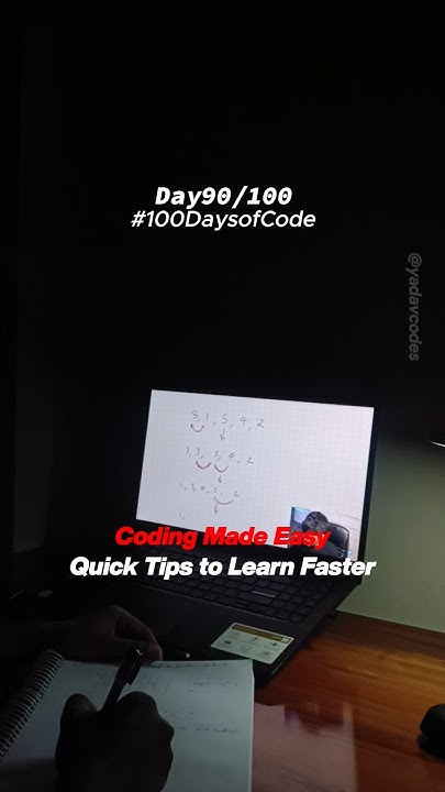 Day 90/100 #100DaysOfCode #computerscience #developer #programmer #programming #coding #shorts ...