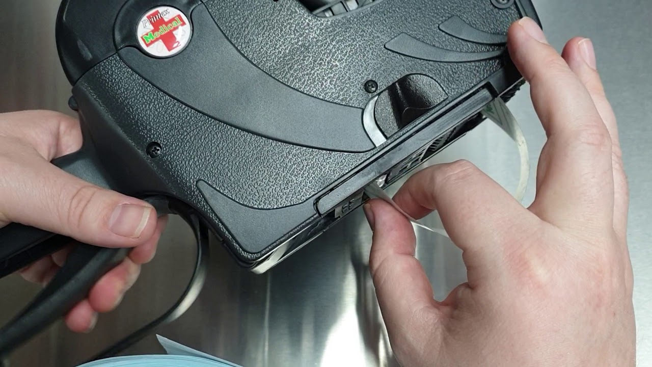 Mermed Australia - Printex label applicator loading instructions - YouTube