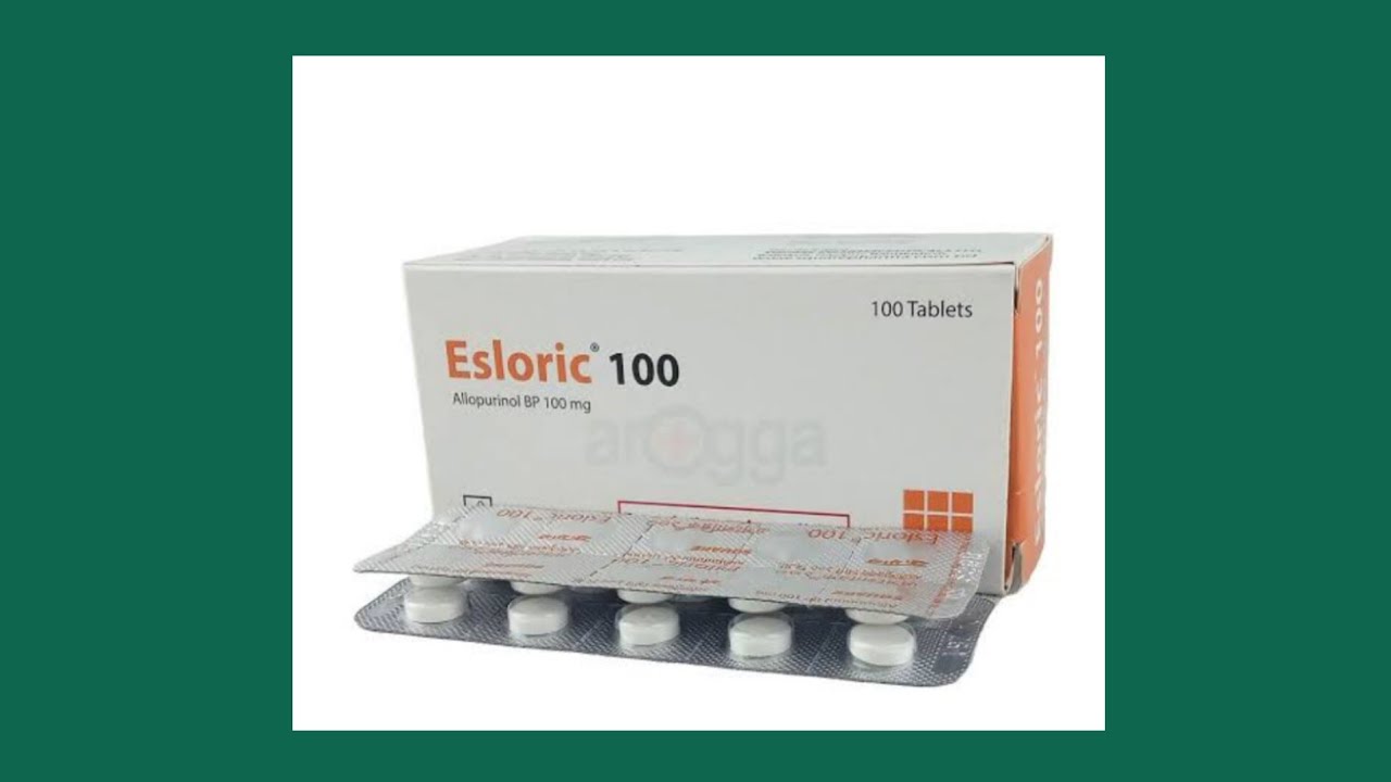 Tablet.Esloric 100mg/মূএে ইউরিক এসিডের লেভেল কমায় ক্যান্সারের ফলে ...