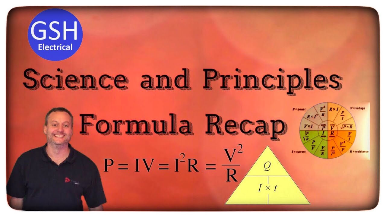 Electrical Science and Principles Exams Common Formulas - Level 1 and 2 ...