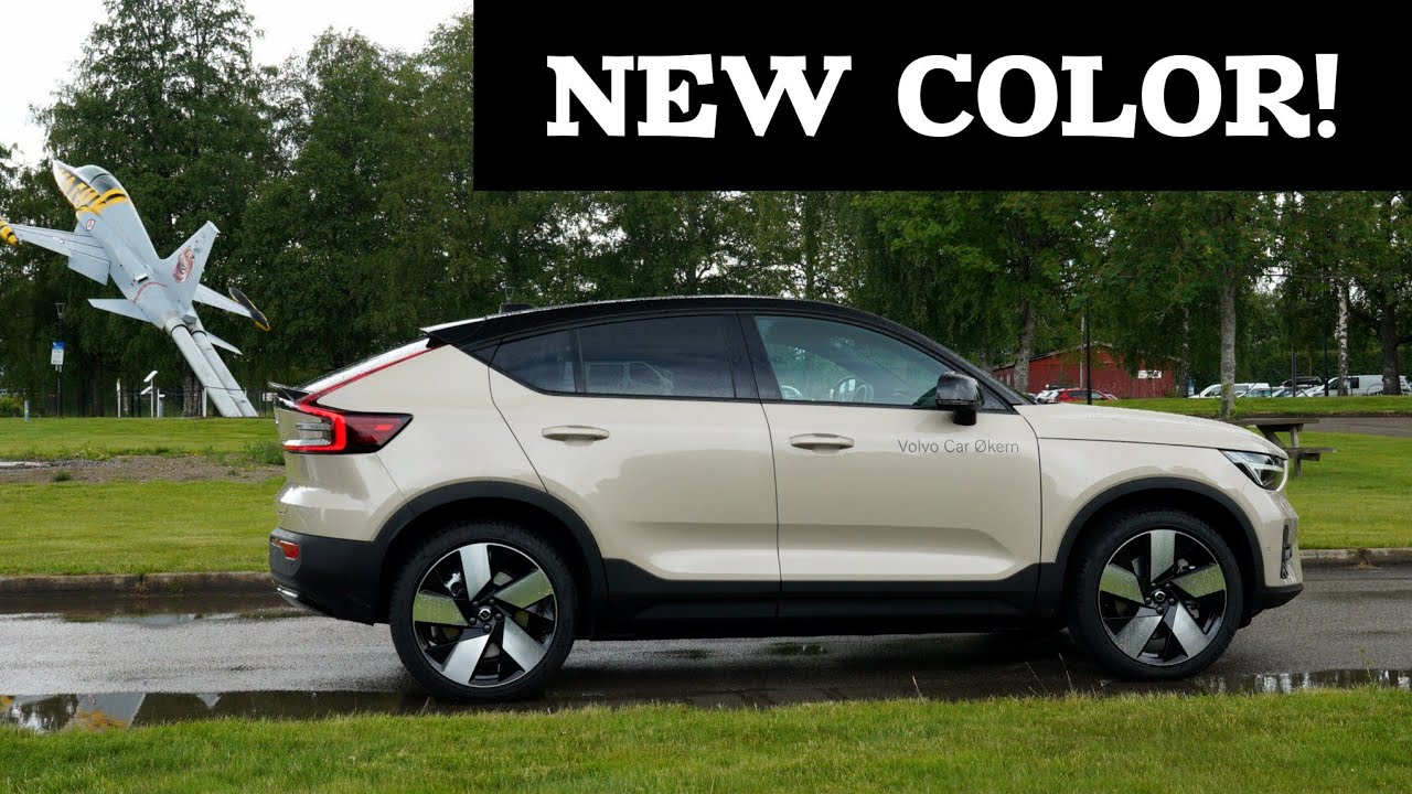 Sand Dune metallic 😎 Volvo's EC40 in a new color - YouTube