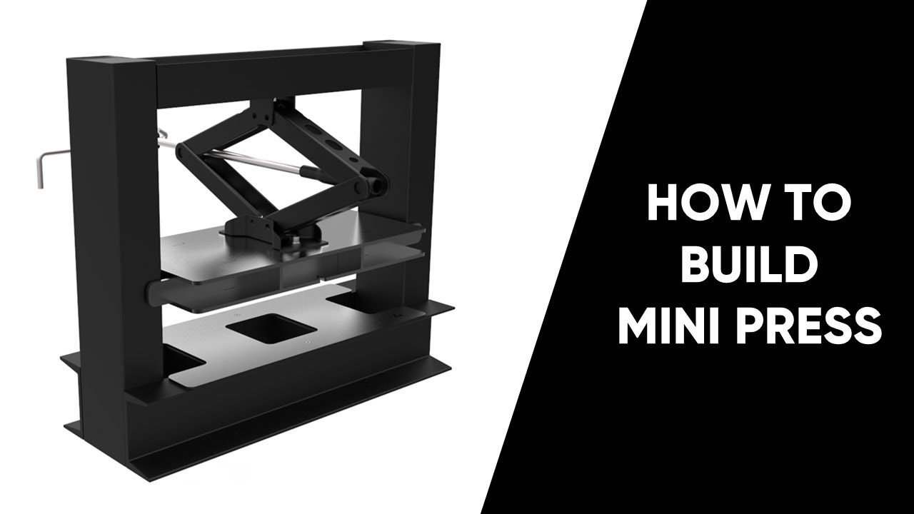 Build mini press - DIY - YouTube