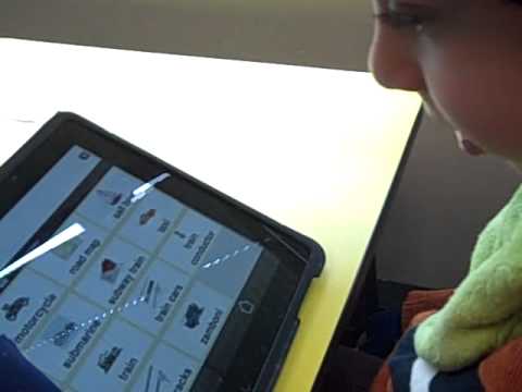 iPad and Proloquo2Go in speech therapy - LoveThatMax.com - YouTube