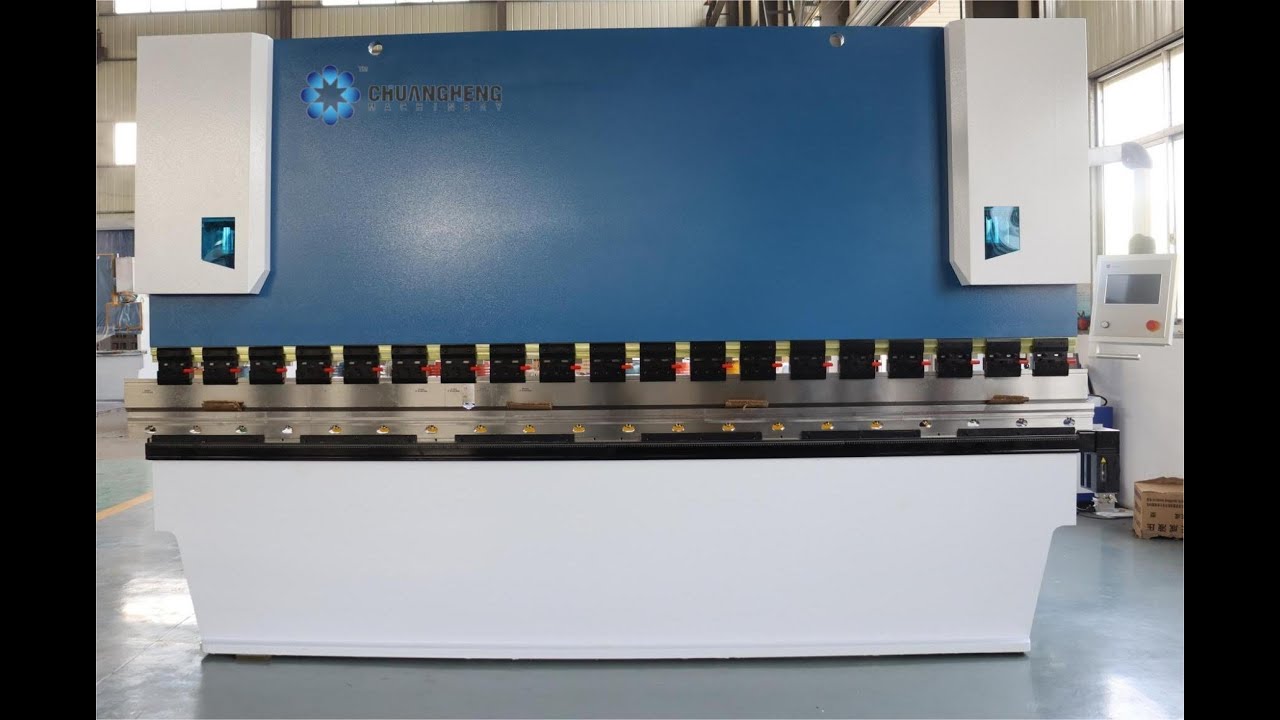 NC press brake TP10 controller teaching class torsion press brake sheet ...