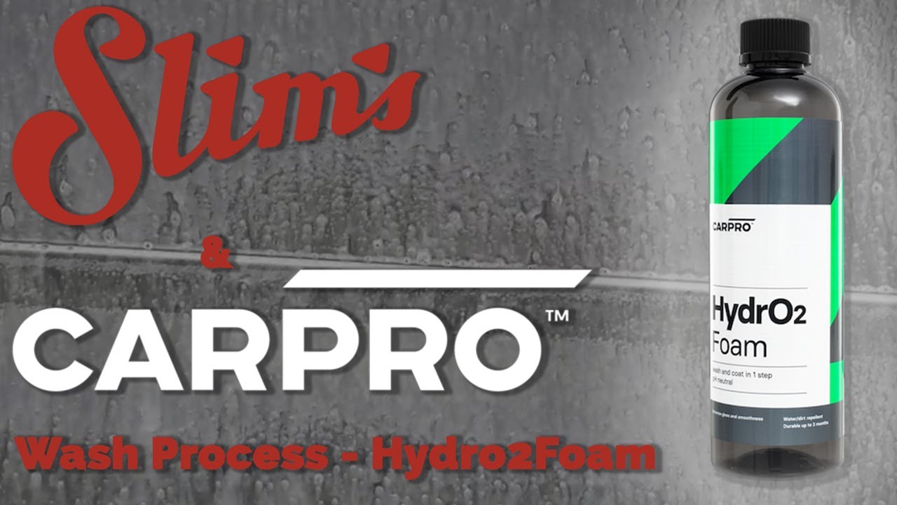 How To Wash & Seal Your Vehicle with CarPro HydrO2 Foam - YouTube