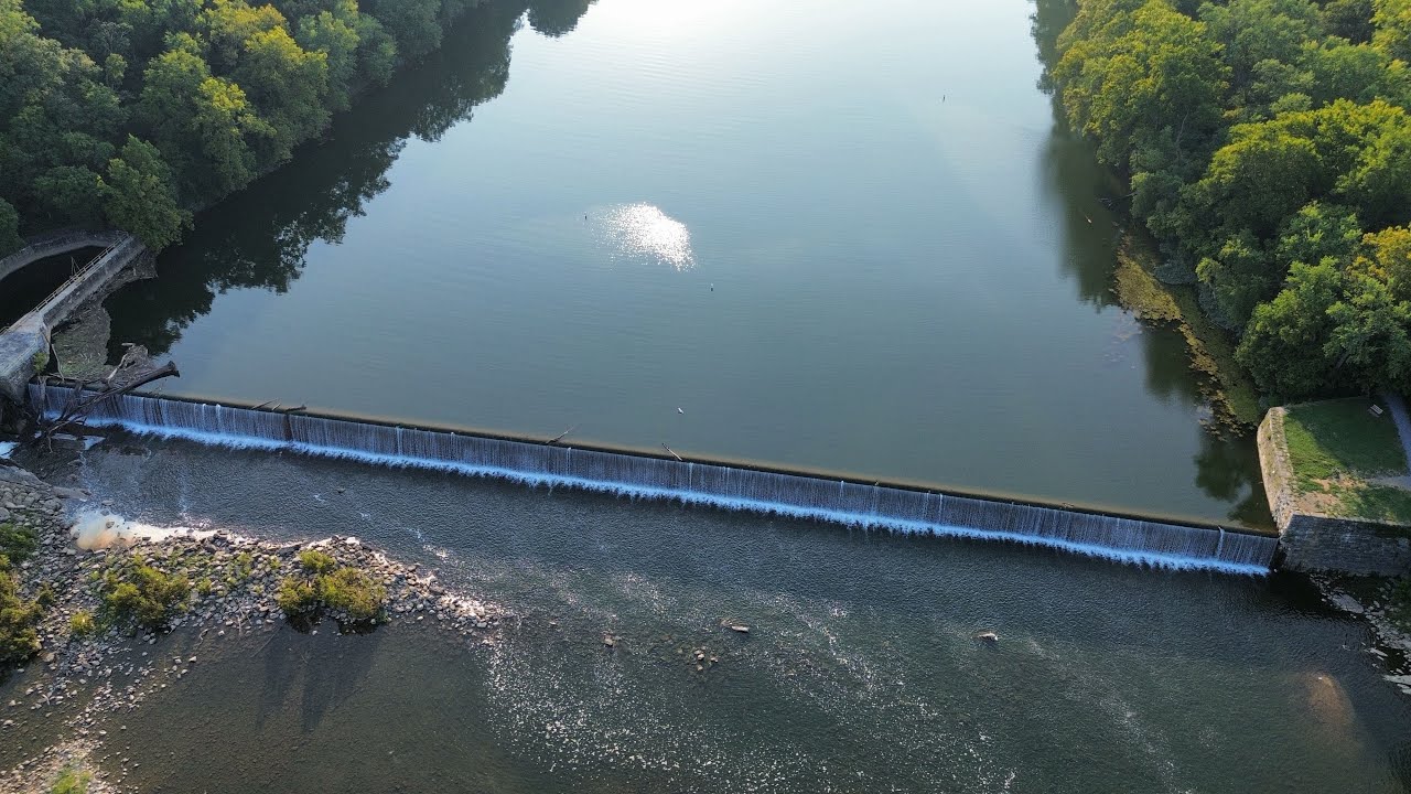 Dam 4 Potomac River. West Virginia & Maryland. - YouTube