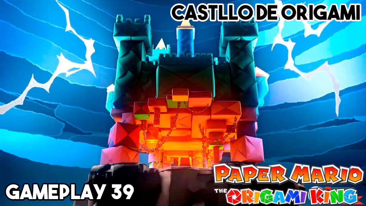 Paper Mario The Origami king Castillo de ollie Gameplay 39 - YouTube