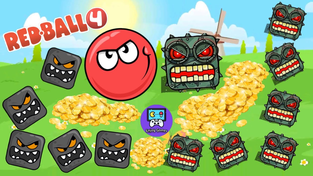Red Ball 4 - Gold All Levels. Game Videos For Kids - Kırmızı Top 4 ...
